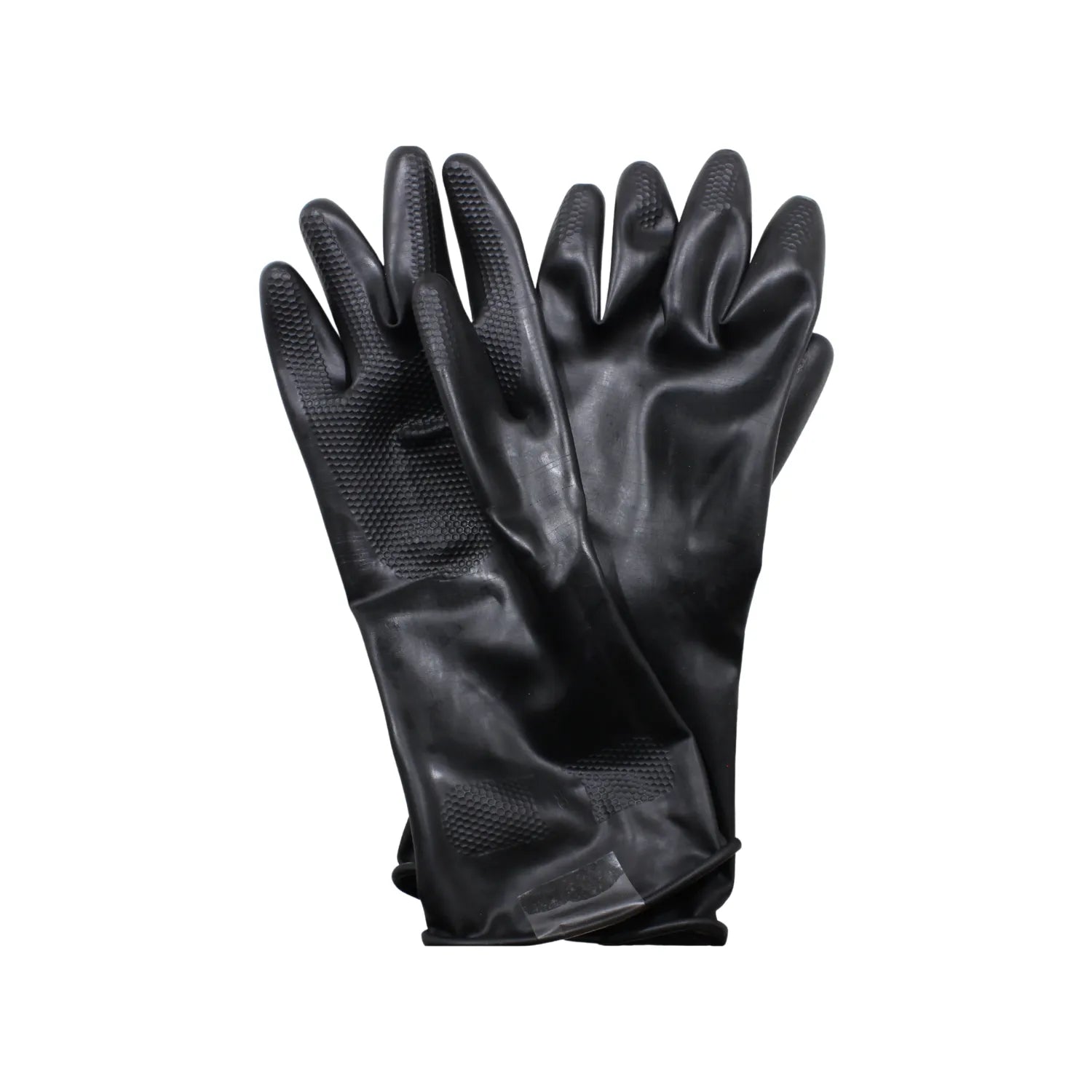 Guante de hule #8 negro Durtex - El Surtidor Ferretero
